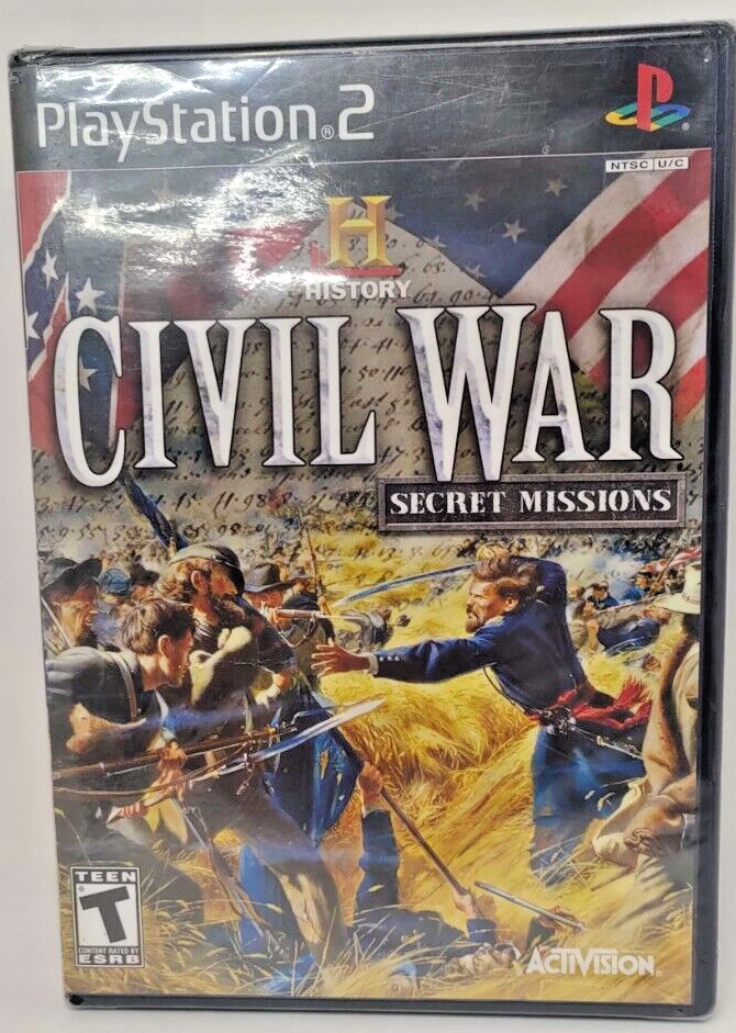 History: Civil War Secret Missions (Sony PlayStation 2, 2008) for sale ...
