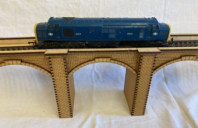 Brick Built Viaduct Bridge Model Kit. Train Railway Scenery. OO/HO ...