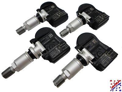 Complete Set of 4 Genuine OEM Mazda TPMS Tire Pressure Sensors Kit BHA4 ...
