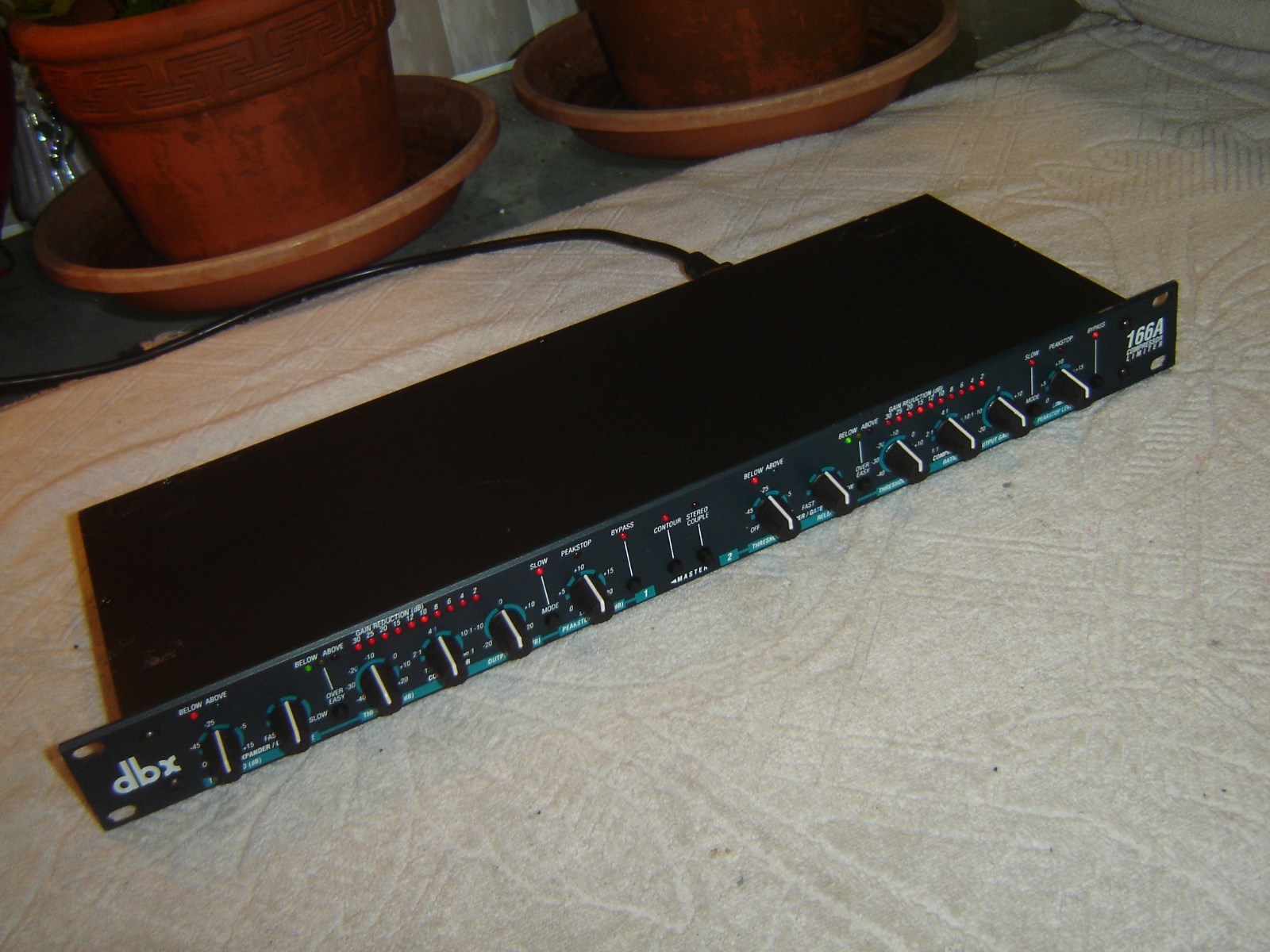 DBX 166A, 2 Channel Compressor Limiter Expander Gate, Vintage Rack | eBay