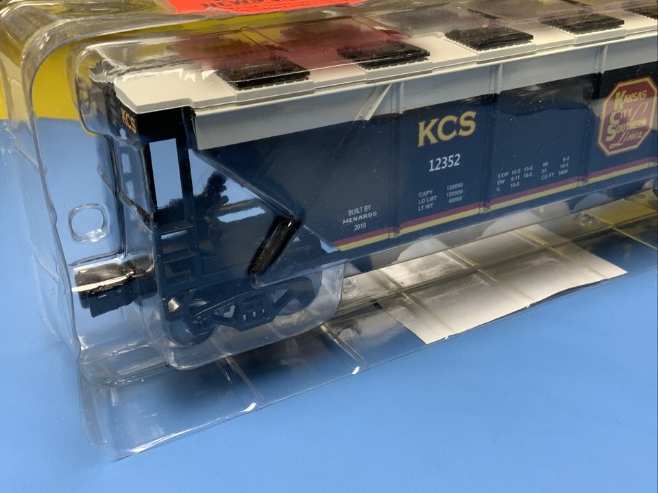 Menards O Gauge Kansas City Southern KCS #12352 Hopper Car 279-3582 NEW ...