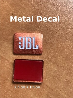 JBL Metal Decal Sticker Badge Logo Two Decal Included M136-2 | eBay