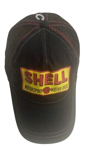 Shell Motor Cap Spirit Motor Oils Snap Back Mesh H3 Spell-out Logo 5 ...