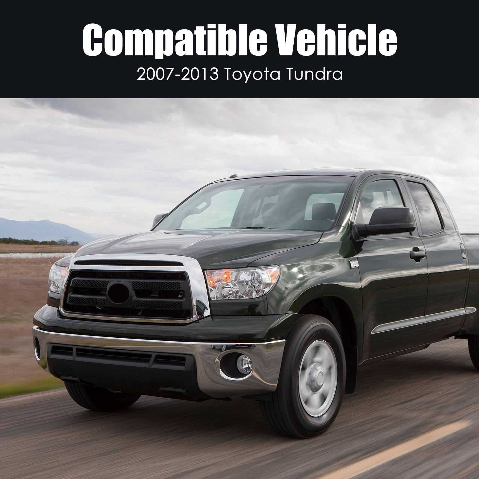 2007-2013 Toyota Tundra Front Bumper Chrome Steel | 521110C021 ...