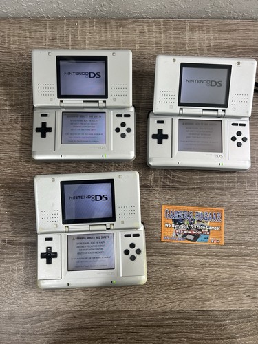 🌟Lot of 3 Original Nintendo DS Handheld Consoles for Parts or Repair‼️ ...