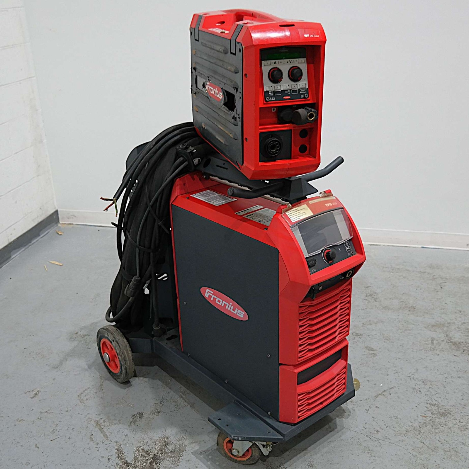Fronius TPS 400i Generator MIG Welder with WF 25i Case/ D300/ 4R/ G ...