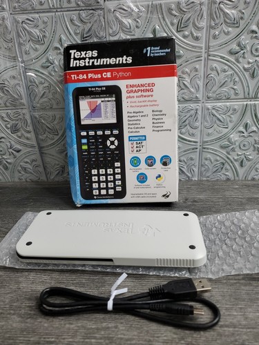 Texas Instruments TI-84 Plus CE Python Color Graphing Calculator- Black ...