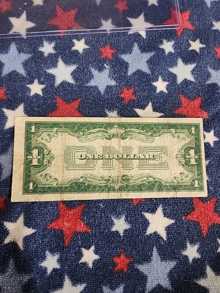 1928 One Dollar Silver Certificate Funny Back Banknote | eBay