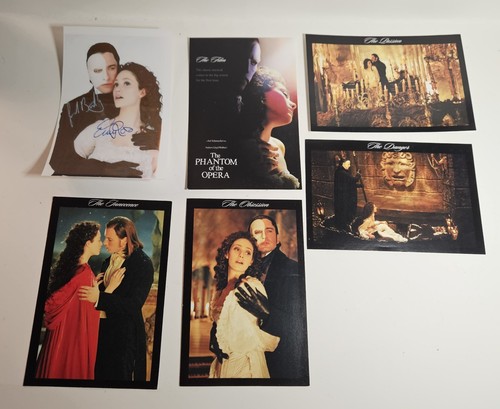 Phantom Of The Opera 2004 Movie Promotional Postcards Lot Of 6 Gerard ...