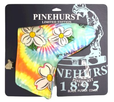 PINEHURST DOGWOOD Limited Edition EMBROIDERED PRG PUTTER COVER #'d/200 ...