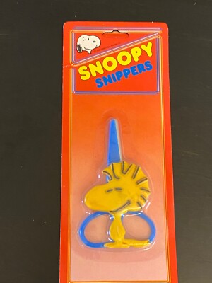 1958 Vintage Snoopy Snippers “WOODSTOCK” Scissors MOC Sealed Peanuts ...
