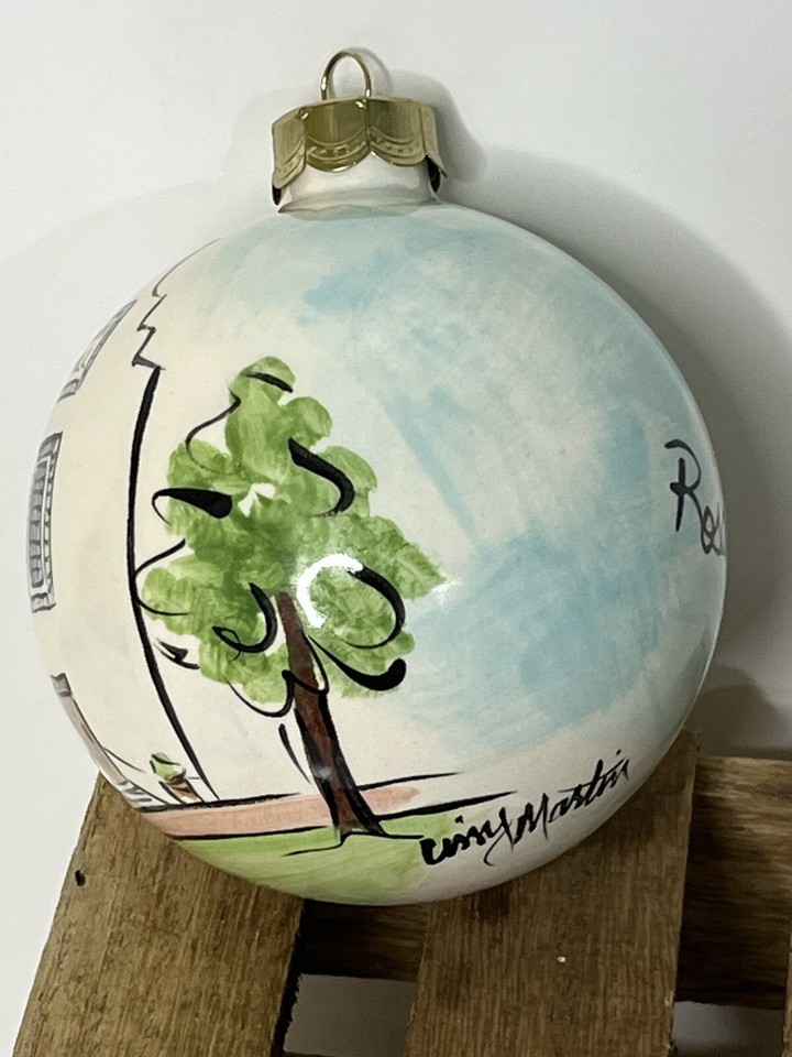 Handpainted and Signed Cissy Martin 2021 Rosemary Beach Hanging ...
