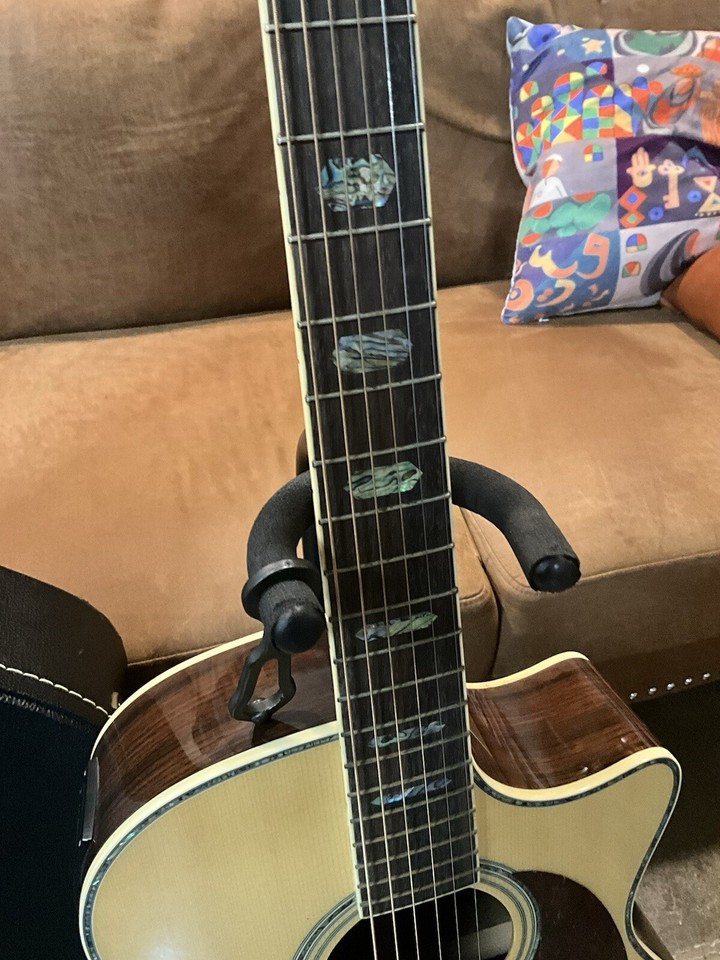 Crafter TMC045/N acoustic electric guitar 2008 LR Baggs with hard case ...