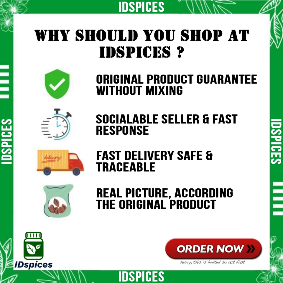 TEMU IRENG Powder Natural Organic Herb Spices Fresh Pure Hygienic ...