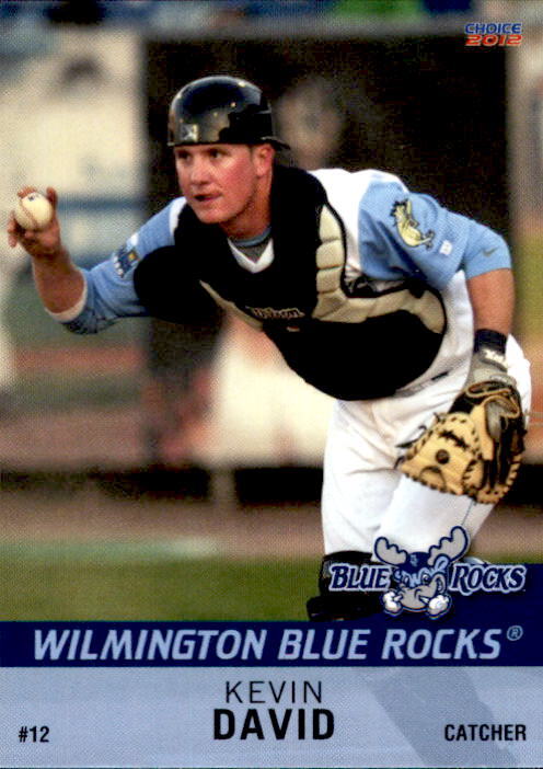2012 Wilmington Blue Rocks Choice #8 Kevin David Baton Rouge Louisiana ...