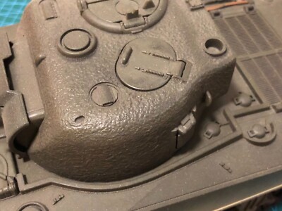 Custom Kit 1:18 Unimax Forces of Valor WWII M4 Sherman Tank Loader ...