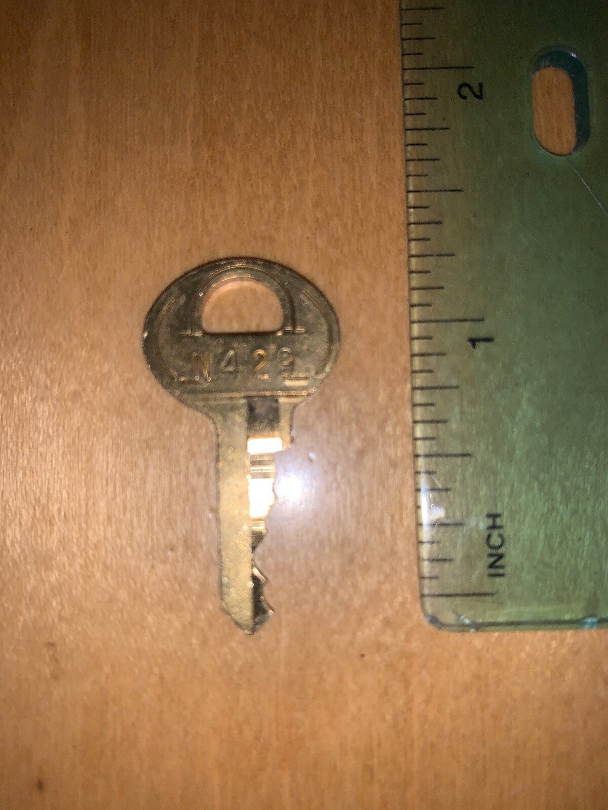 One (1) Master Lock Co. Key Only Brass N429 | eBay