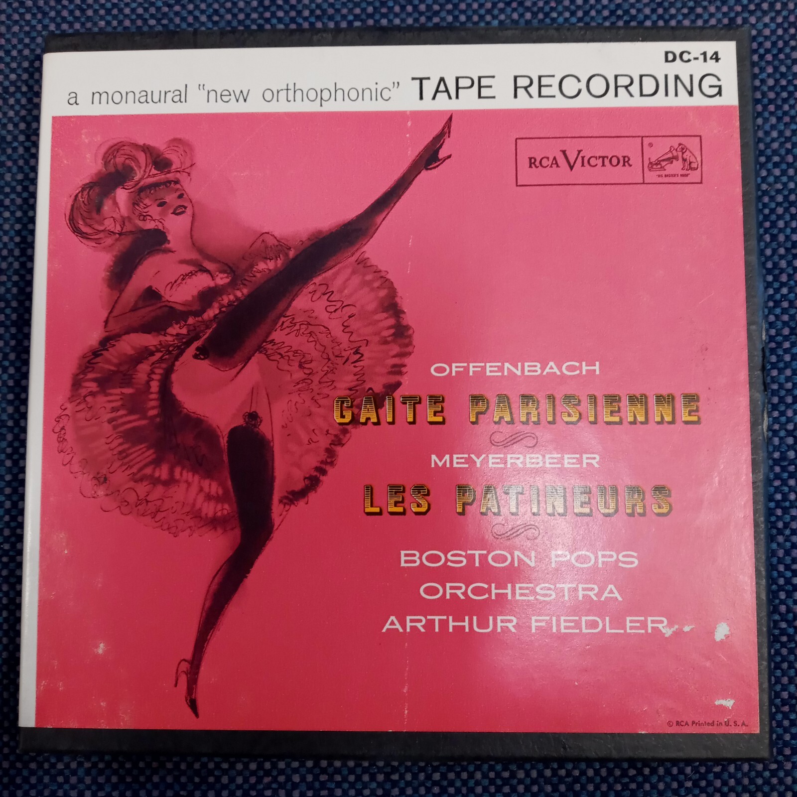 Offenbach Gaite Parisienne Fiedler Boston Pops Vintage Reel to Reel ...