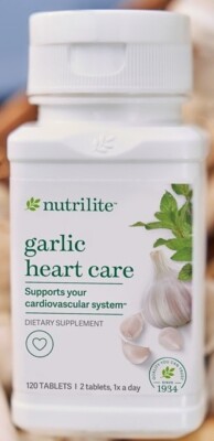 NUTRILITE Garlic Heart 120 Tablets Care + Tracking | eBay