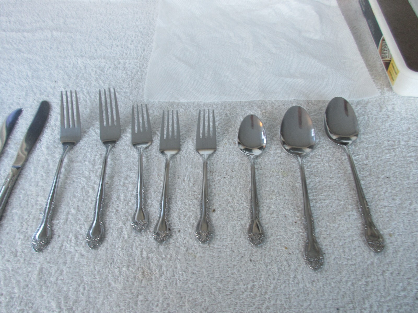 10 PIECE HIGH QUALITY~[ INTERNATIONAL STAINLESS CHINA ] FLATWARE SET | eBay