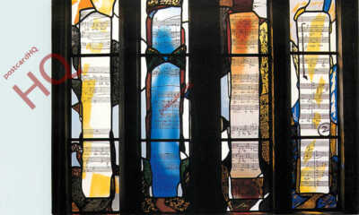 Picture Postcard> Gloucester Cathedral, Herbert Howells Memorial Window ...