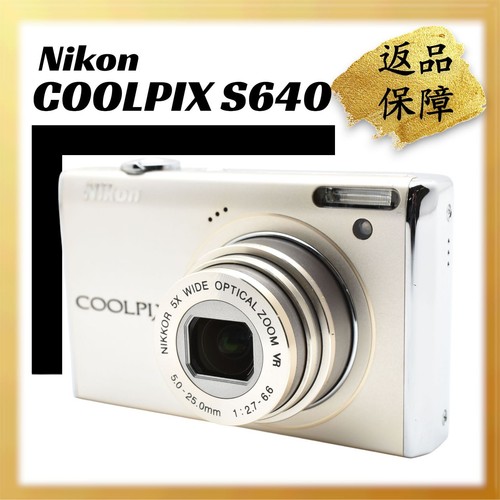 Nikon COOLPIX S640 Digital Camera Compact 5.0in | eBay