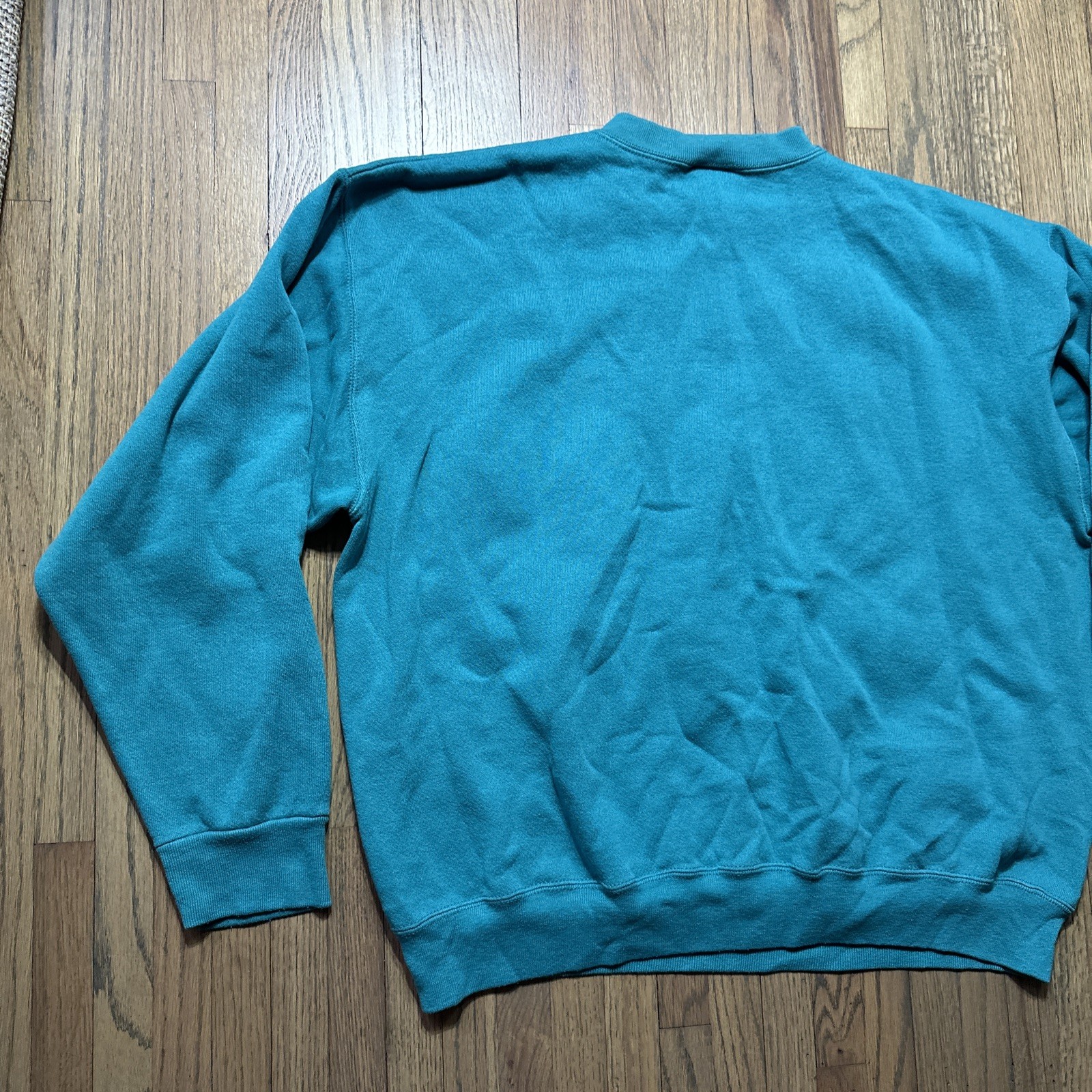 Vintage Mystic Connecticut Sail Boat Ship Teal Blue Crewneck Sweatshirt SZ XL | eBay