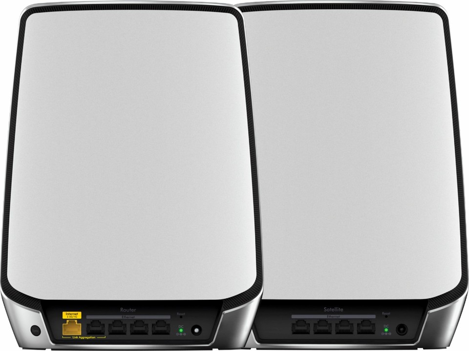 NETGEAR Orbi AX6000 Tri-band Mesh WiFi 6 System (2-pack) - White ...