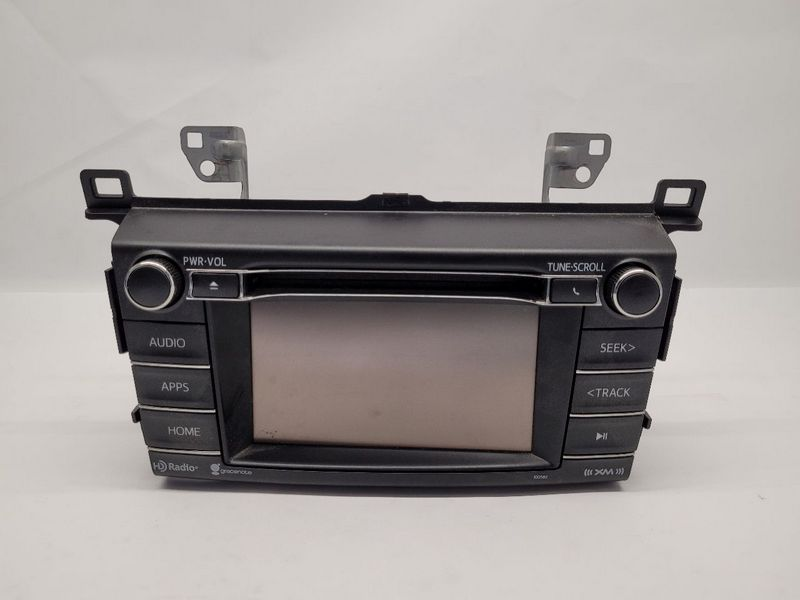 2016-2018 Toyota Rav4 AM FM CD Sirius XM Audio Radio Player Display ...