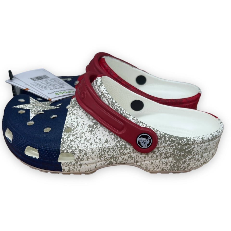 Crocs TEXAS FLAG Women's 7 Men's 5 Lone Star 1845 Dont Mess with Texas ...