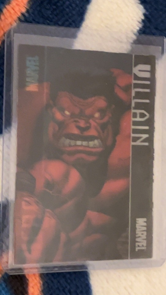 2010 Marvel Heroes & Villains #L1 Hulk/Red Hulk Trading Card Rare! Case ...