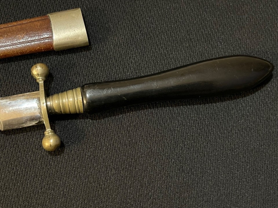 Antique Dirk Dagger Knife -19th Century European -Old EXCEPTIONAL -Kris ...