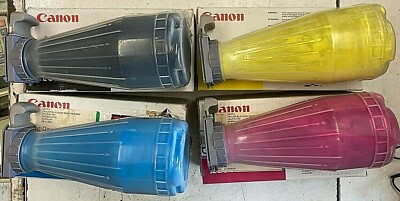 CANON CLC 700 Toner Full Set-Genuine:Black Cyan Magenta Yell CLC 7 ...