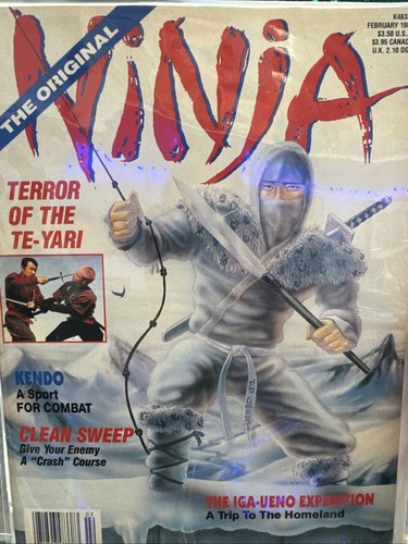 The Original Ninja Magazine #35 Vintage February 1989 RARE | eBay