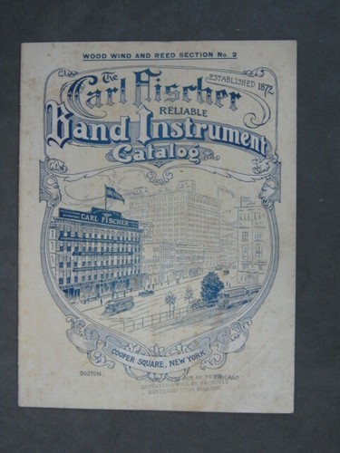 Carl Fischer's New Competition Catalogue of Band Instruments and ...
