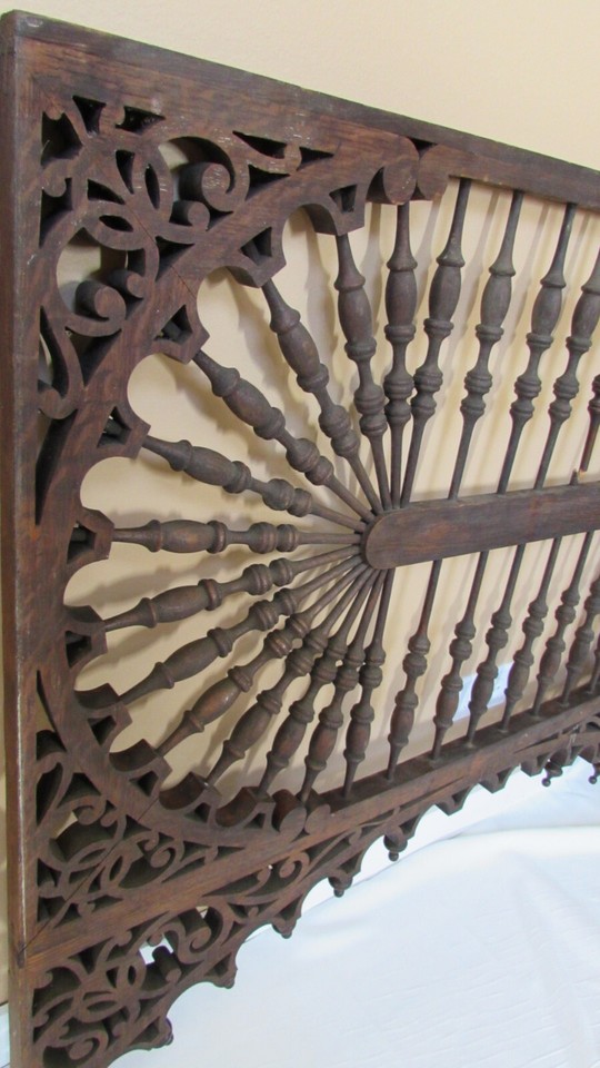 Vintage Antique Wooden Victorian Ornate Gingerbread Decorative Fretwork ...