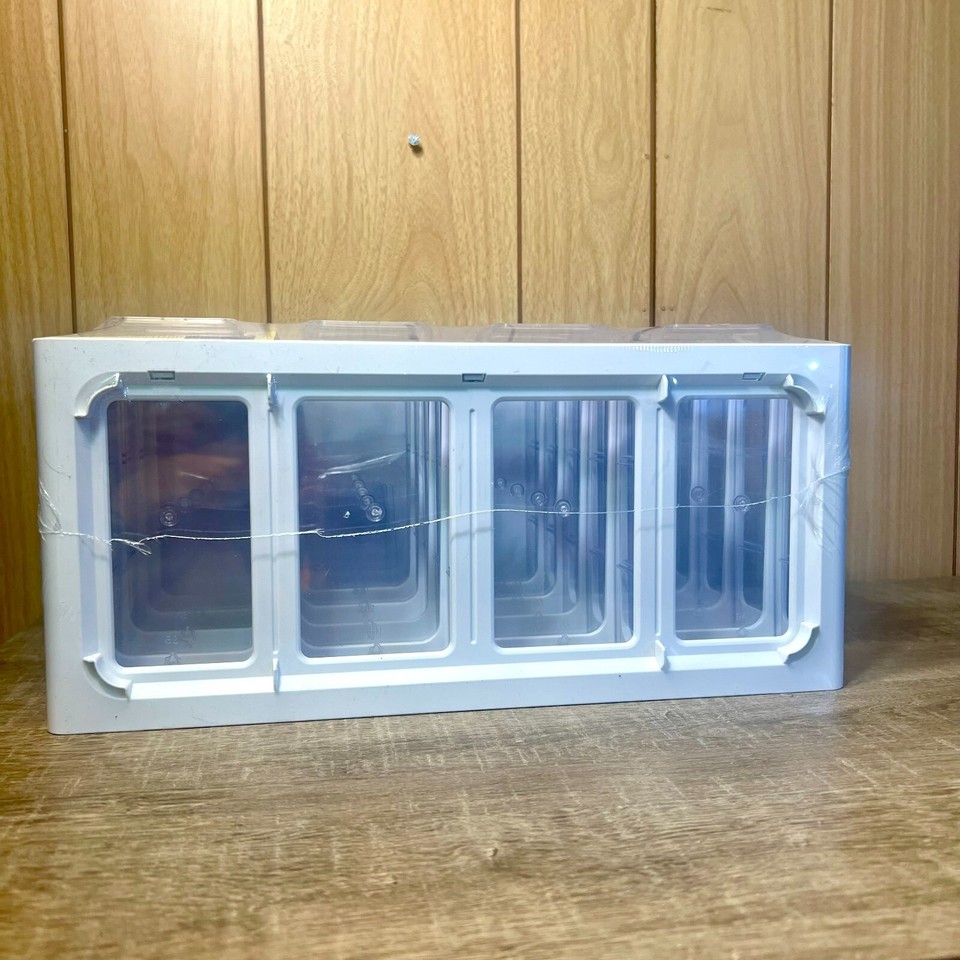 20 Drawer Sysmax Up System Organizer Multibox Only All White Clear ...