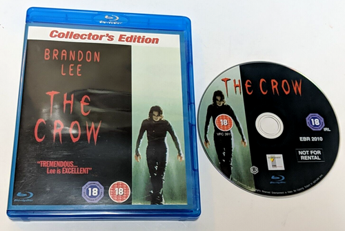 The Crow (Brandon Lee) Blu-ray Collectors Edition REGION B LOCKED No ...