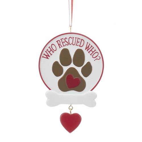 Rescue Dog Sign Ornaments | eBay
