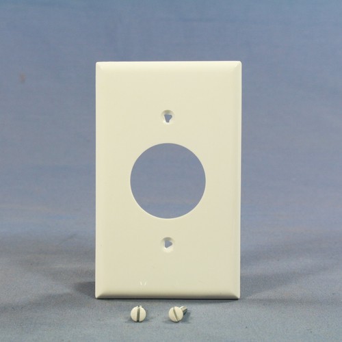 Eagle 5131W White 1-Gang 1.406in. Outlet Unbreakable Standard Wallplate ...