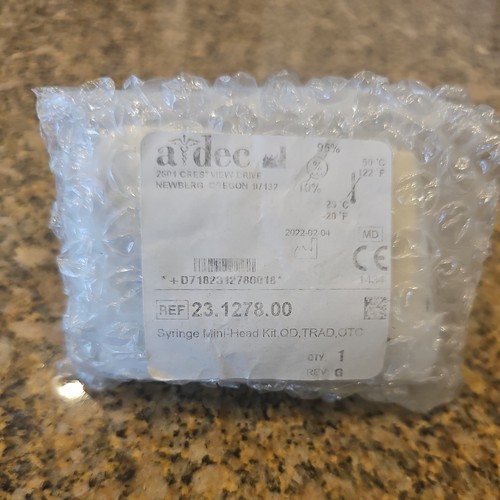 Adec Dental Mini Head Syringe with Syringe Tips | eBay