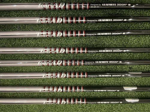 GRAPHITE DESIGN Tour AD 65S 8pcs Iron Shaft Only Flex-S Free Shipping ...