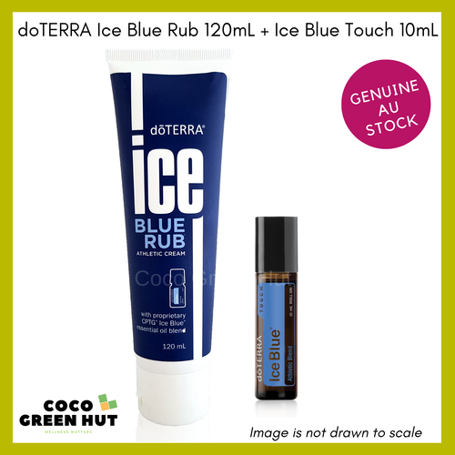 doTERRA ICE BLUE RUB 120mL + ICE BLUE TOUCH 10mL ATHLETIC Essential Oil ...