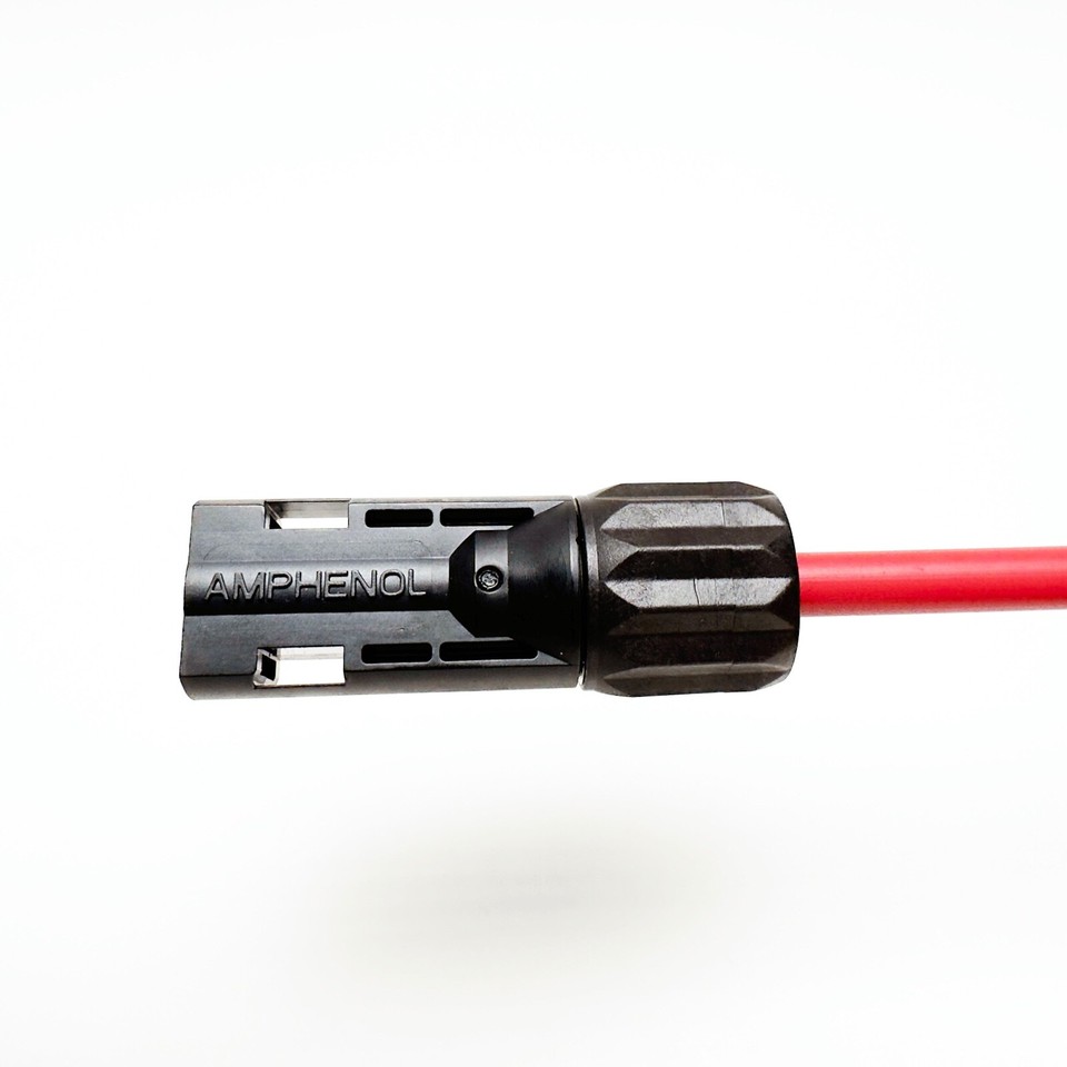 Amphenol MC4 10AWG Solar Controller Pigtail Kit 2000V UL 4703 Copper ...