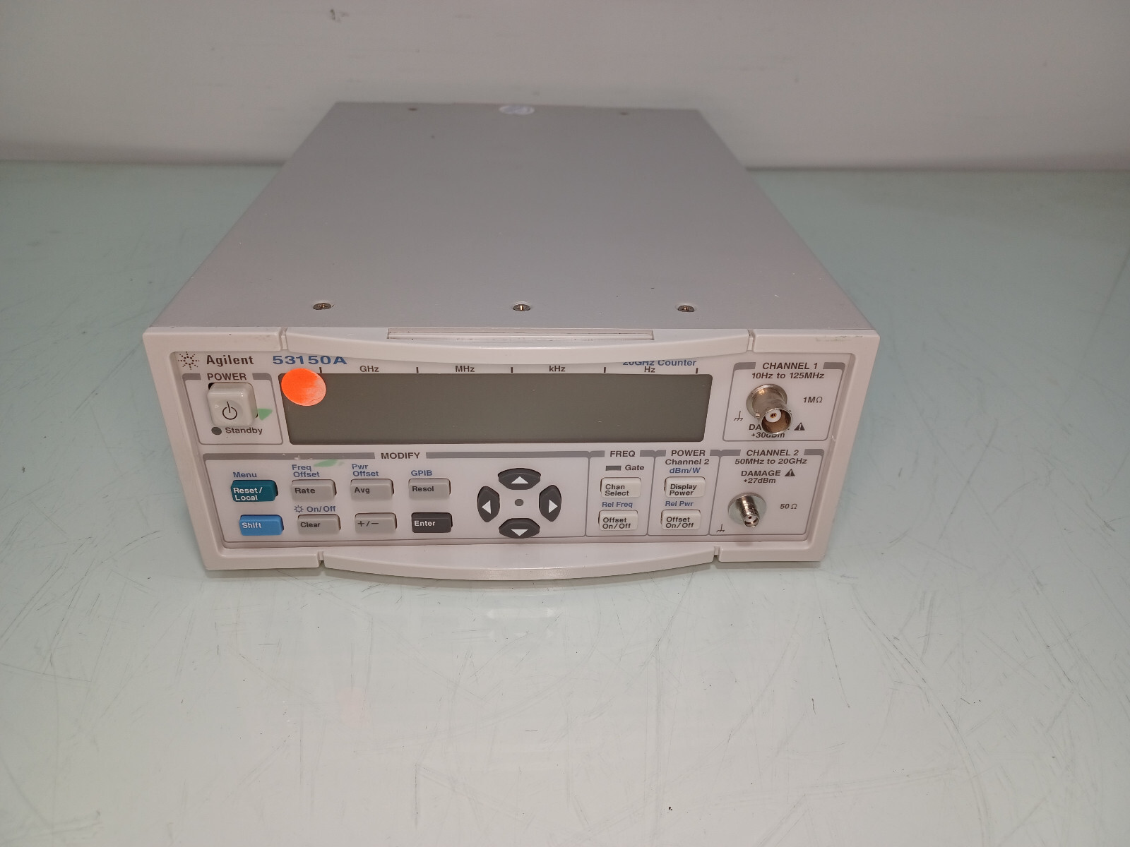 HP Agilent Keysight 53150A Microwave Frequency Counter 50MHz - 20GHz - For Parts | eBay