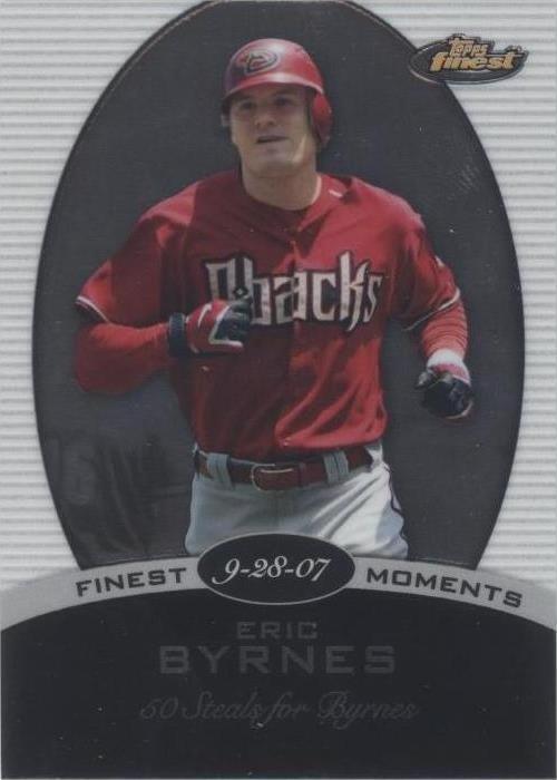 2008 Topps Finest - Finest Moments Eric Byrnes #FM-EB for sale online ...