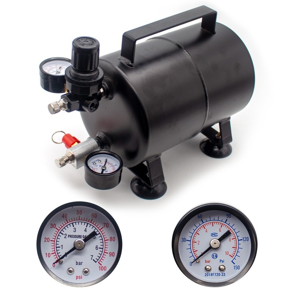 3L Portable Small Air Pump Storage Tank Mini Air Compressor Storage ...