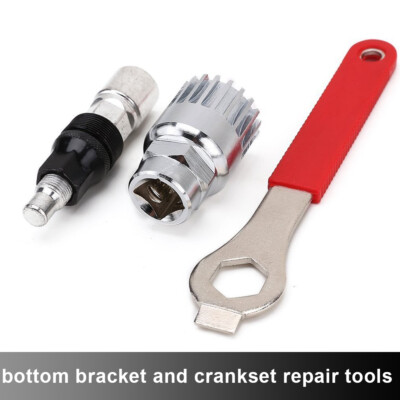 Bicycle Bottom Bracket Removal Tool Crank Extractor Shimano Spline ...