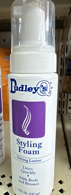 Dudley's Styling Foam Setting Lotion / 8 oz | eBay