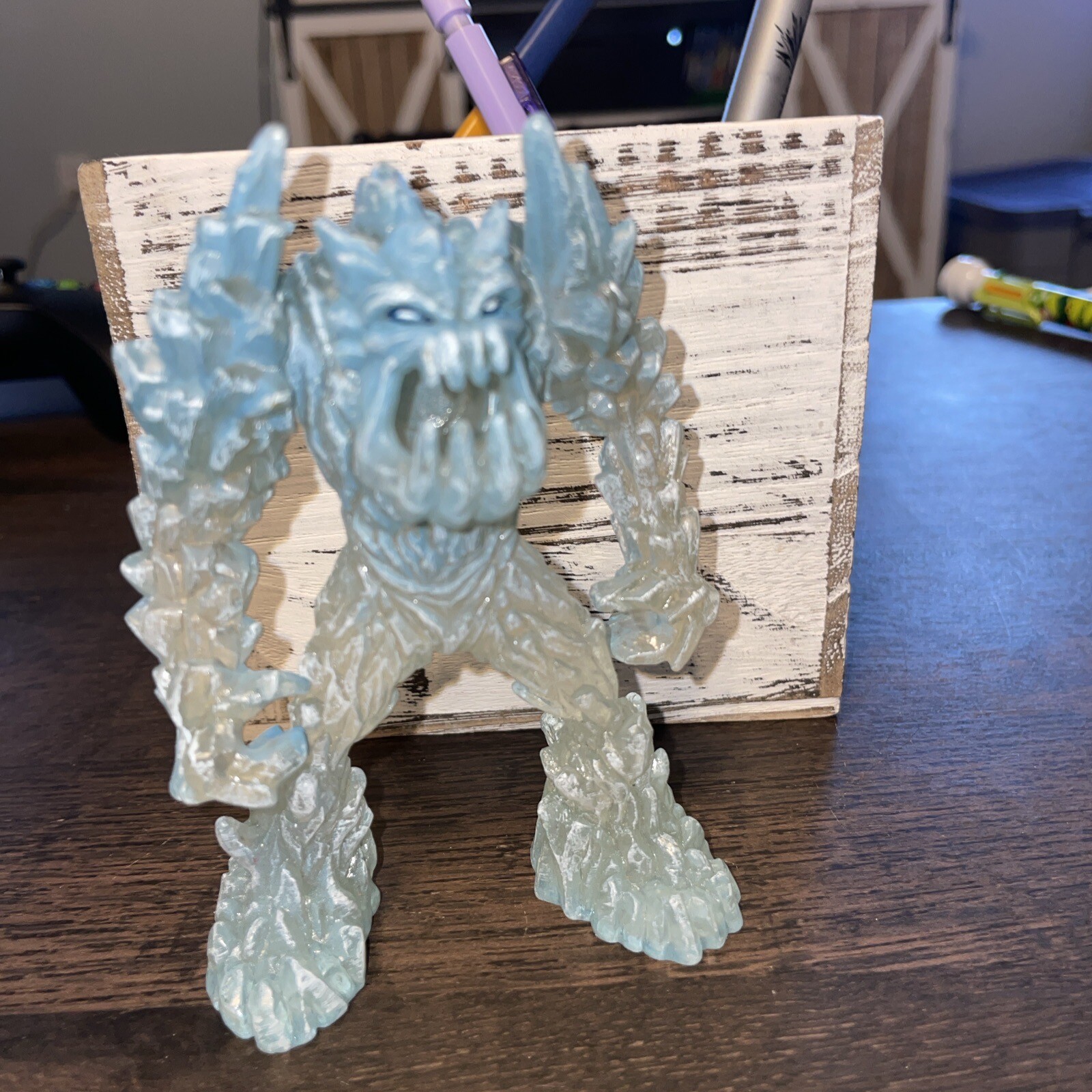 Schleich Eldrador Creatures 42455 Ice Frost Monster 5" super weapon ...